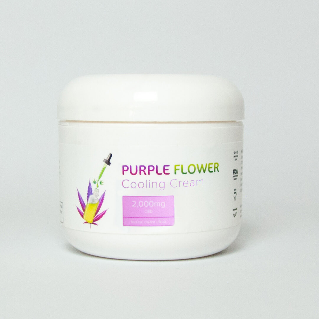 Cooling Cream 2000 MG CBD - Purple Flower